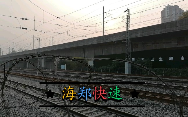 郑局郑段的0750号夏珂馨牵引海郑快速K458次列车(海口-郑州)通过