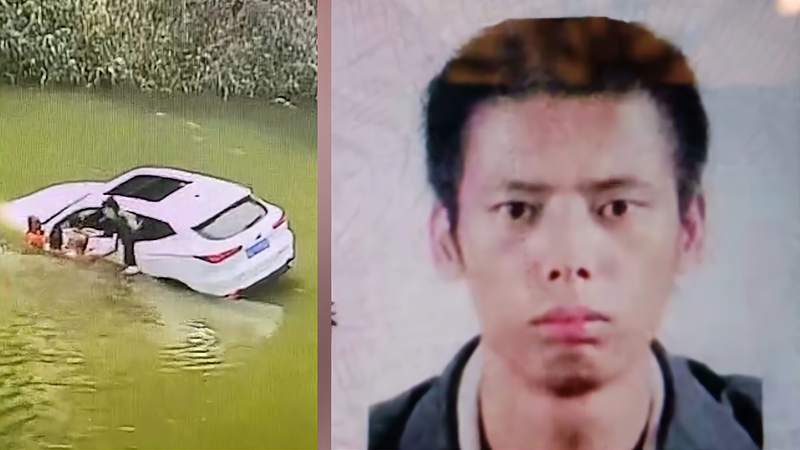 轿车撞坏护栏冲进水库,重庆男子陕西勇救5名落水者后不幸遇难