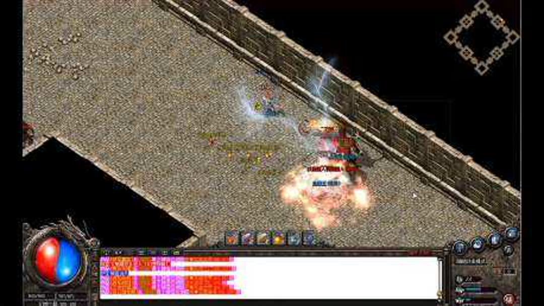 热血传奇:私服版8L,全区玩家都为他服务,一个月超越老区