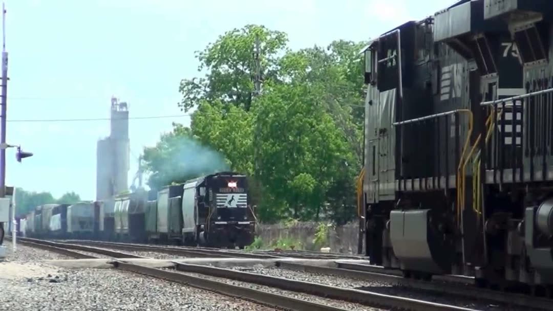 铁路运输4K 货运列车大集锦