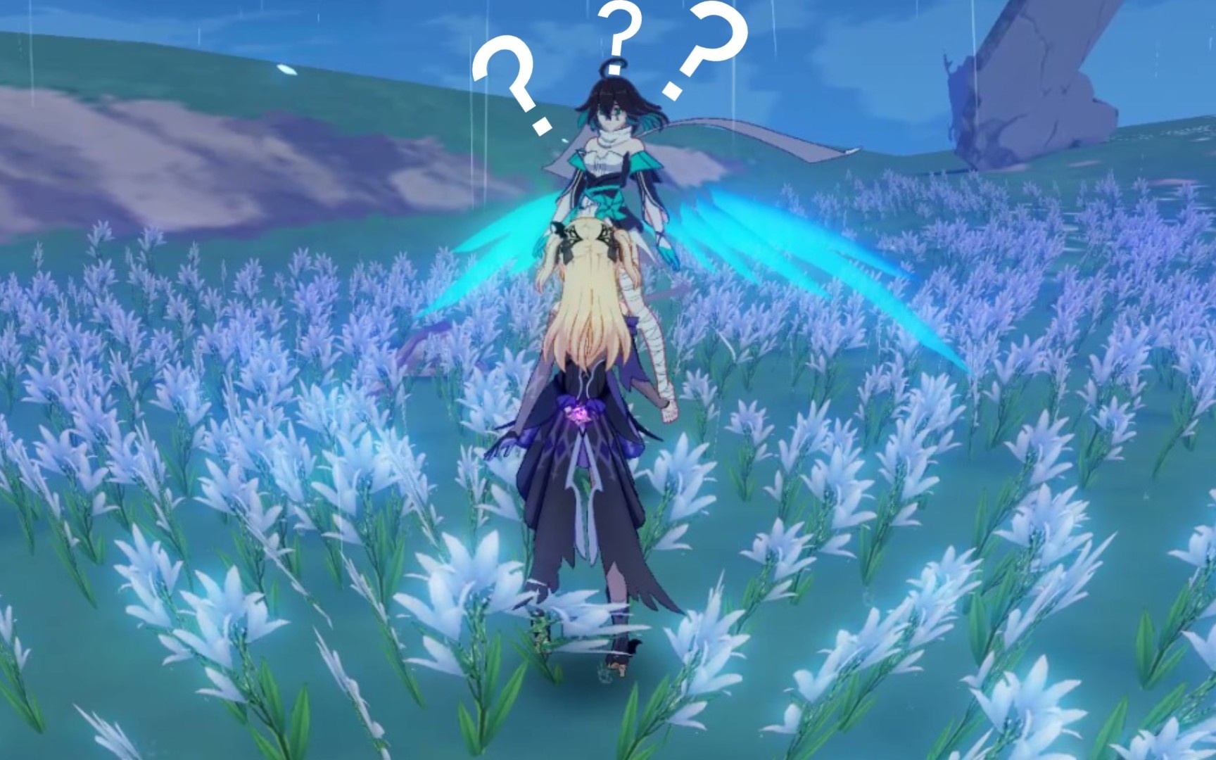 【原神】菲谢尔无武器无圣遗物无伤单人过温迪(温蒂)