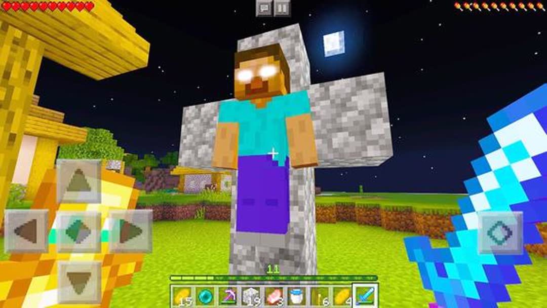 魔哒我的世界国际服PE43:我召唤了HIM 超强的战斗力真的打不过他