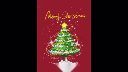 ps procreate炒鸡简单的圣诞树教程,有手就会系列