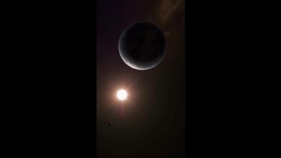 这是根据真实观测数据还原模拟的各类地外行星