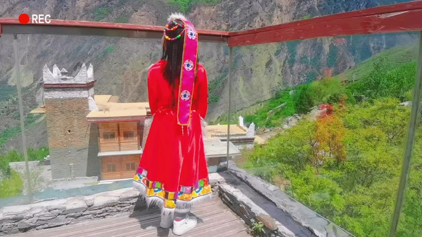 今日是藏族小姑娘#旅行 #藏族姑娘 #五一超会玩计划 #家庭