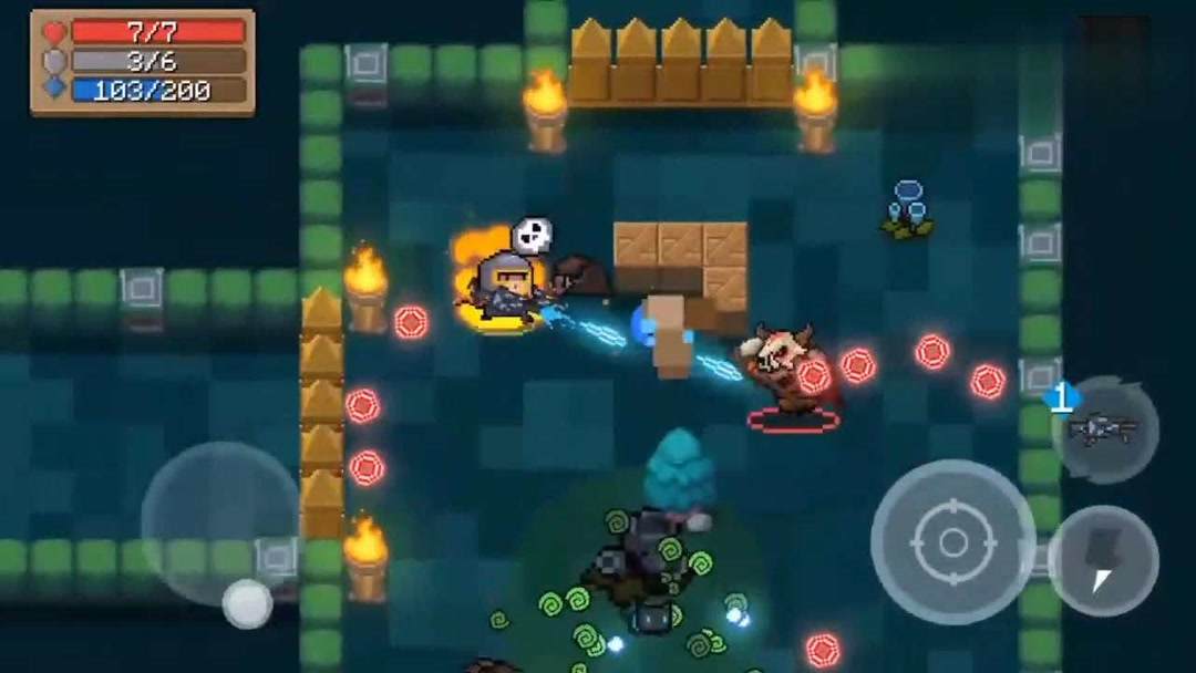 元气骑士:曼陀罗花boss房还有死角无伤10秒轻松过!