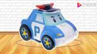 最新汽车总动员变形警车动画片2