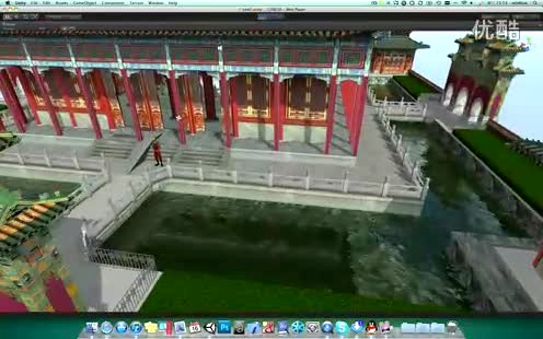 UNITY3D下古建筑即时效果初探