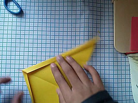 有风就能飞很远的滑翔翼(纯折)wolf的折纸飞机