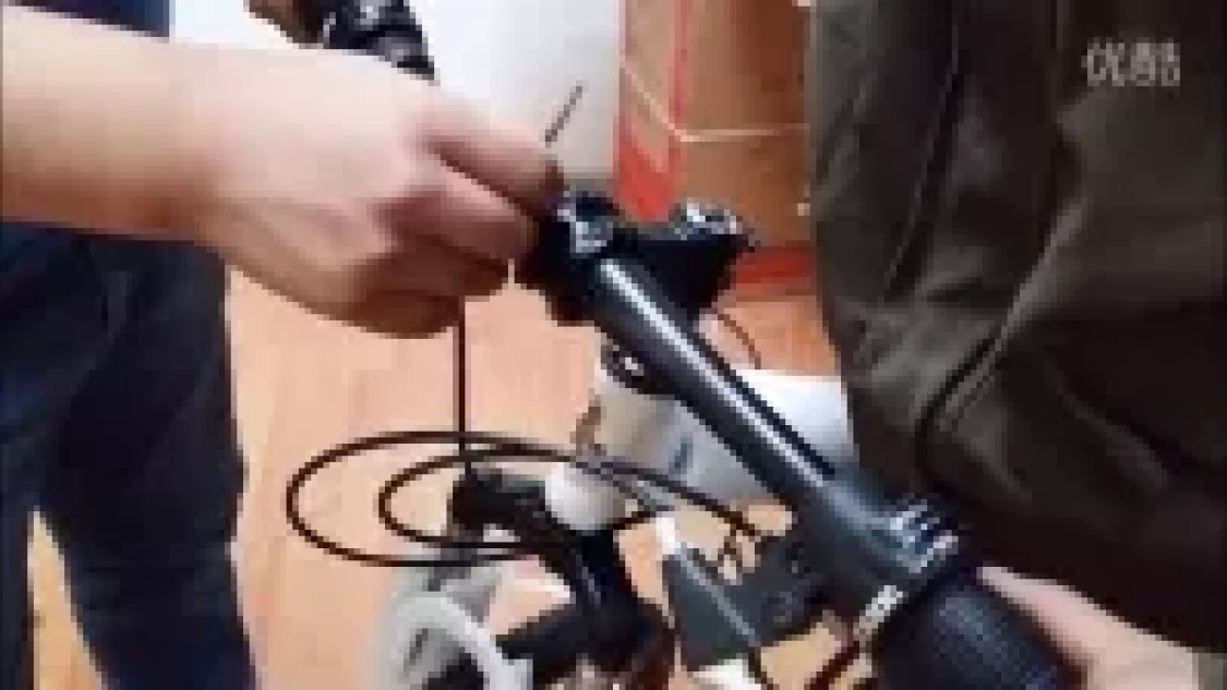 凤凰折叠山地车组装视频