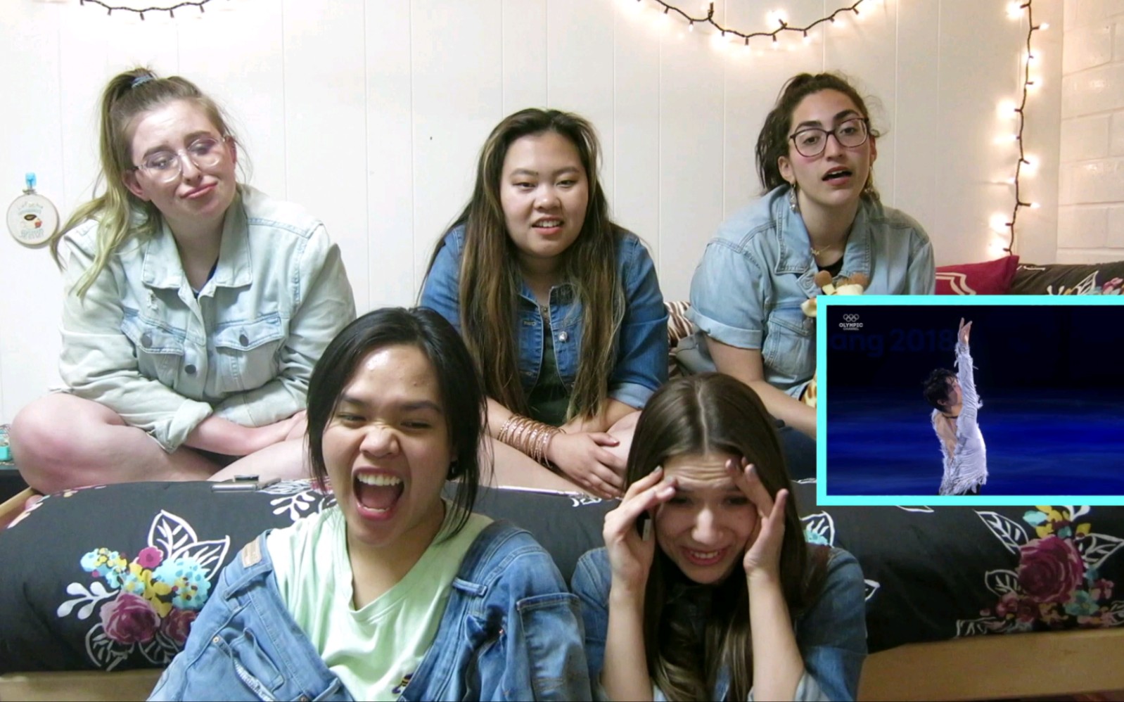 【羽生结弦】18平昌表演滑 星降之夜 reaction