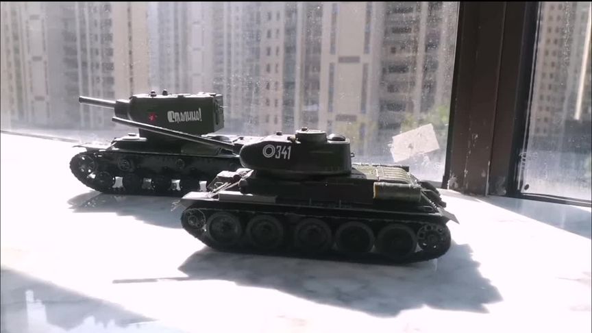 精苏狂喜,自制坦克模型!#坦克模型 #坦克 #二战 #军事