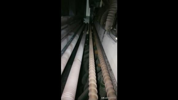 钢化玻璃生产的过程配上音乐流畅的过程感觉太美了