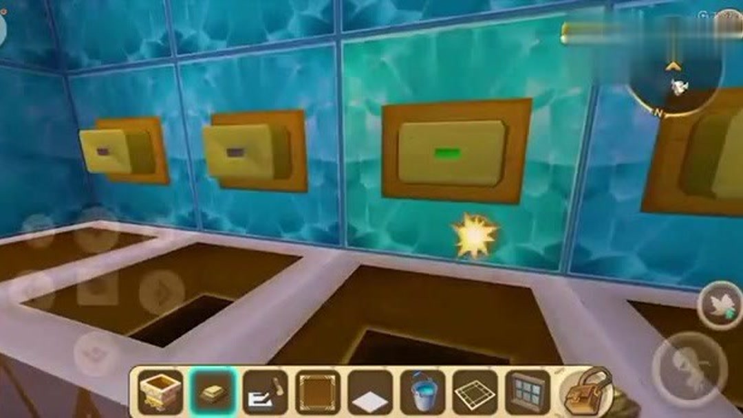 迷你世界怎么做浴室?冬天要洗热水澡!