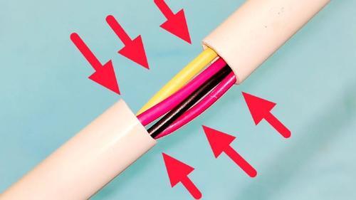 怎样带着电线套管子?先穿电线后接管子这也太难了,教你轻松补救