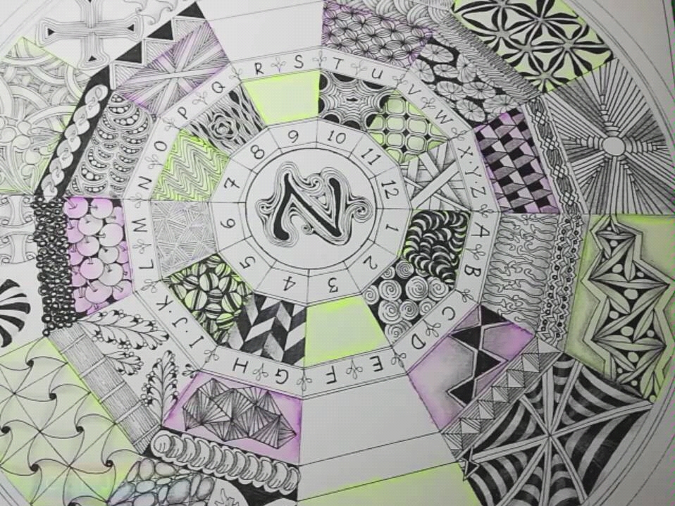 【禅绕画】Zentangle Project Pack No.04(16)