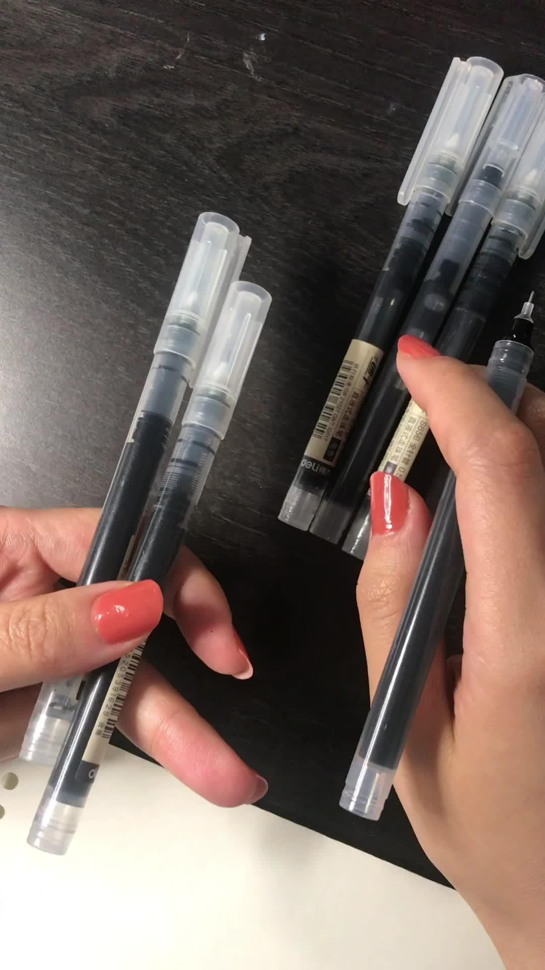 你们用过这种直液走珠笔吗