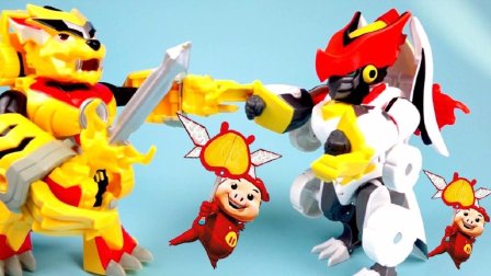 猪猪侠玩具变形 猪猪侠动画乐园 五灵威力小猪佩奇亲子游戏