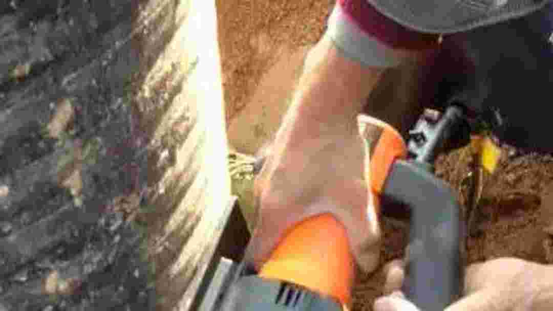 塑料检查井开孔连接300波纹管/出户管连接/马鞍接头厂家