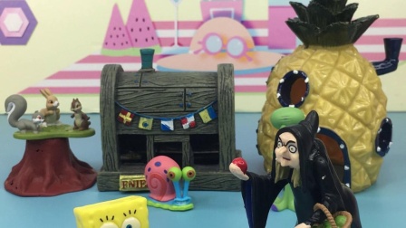 海绵宝宝自我介绍,巫婆对海绵宝宝无语了