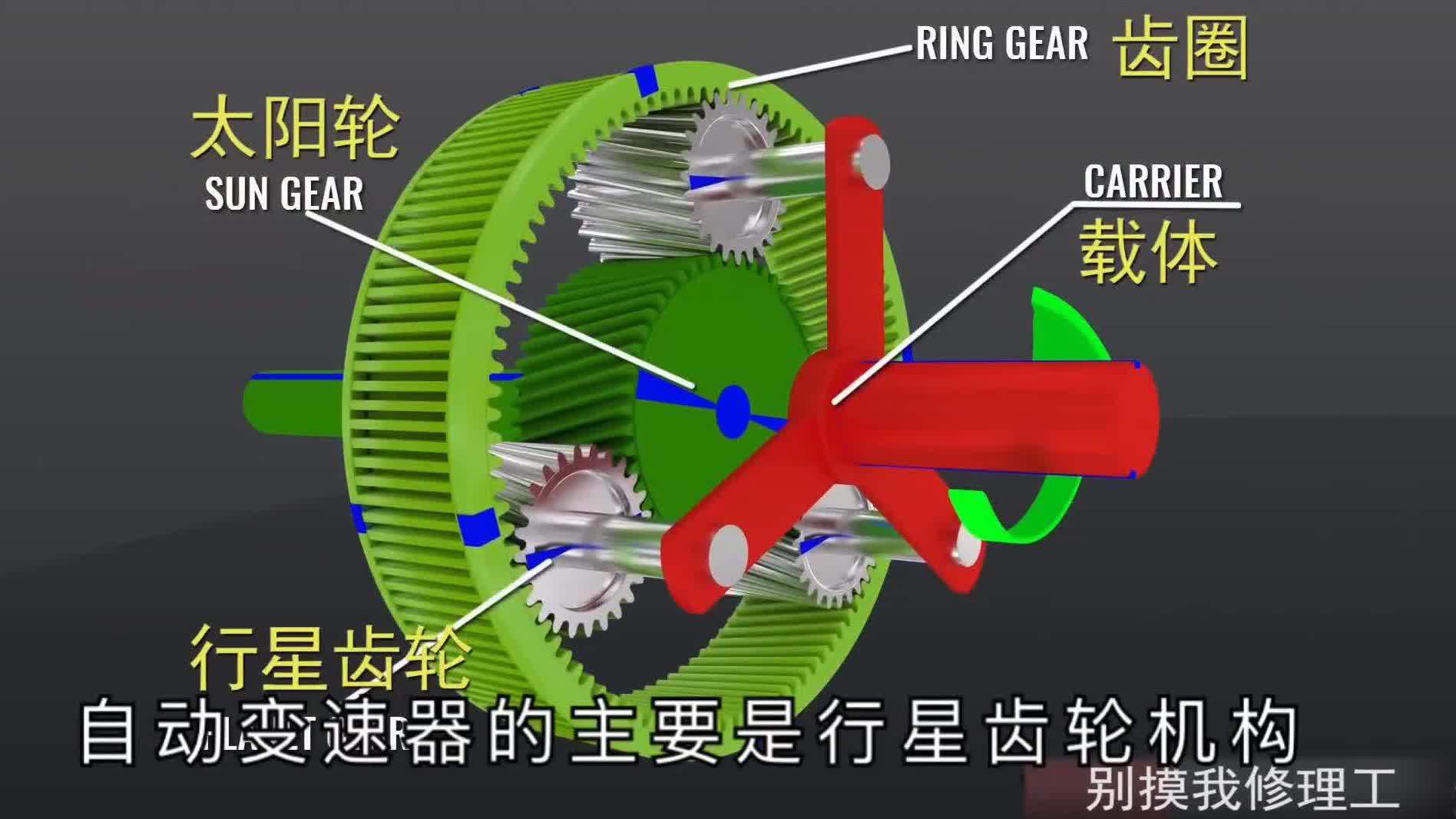 拆解自动变速箱,网友:这结构好复杂,还好没去修车!