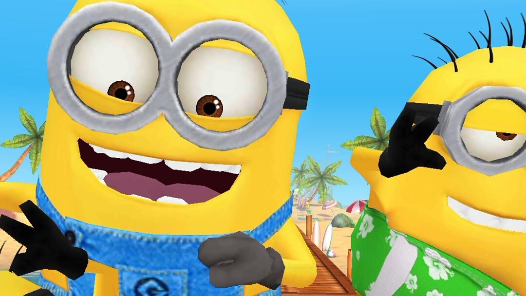 神偷奶爸小黄人酷跑跳过障碍物手游