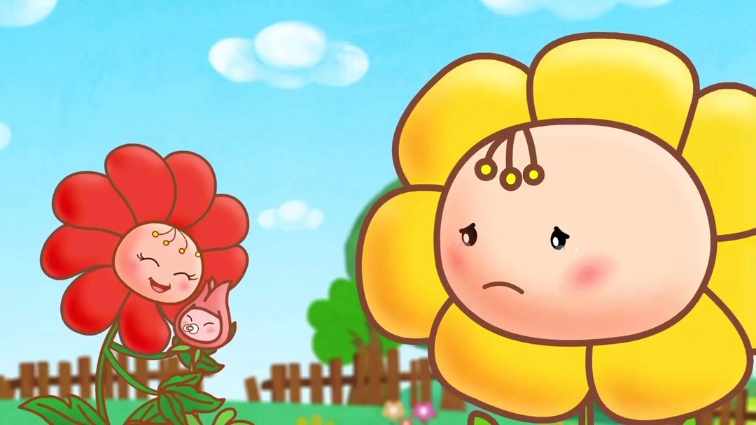 可可小爱:小花朵哭泣,自己妈妈不在身边,自己好想爸爸妈妈