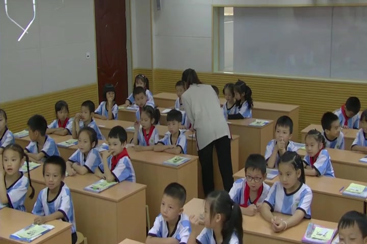 ...数学一年级上册_数学好玩淘气的校园-黄老师_公开课优质课教学视频