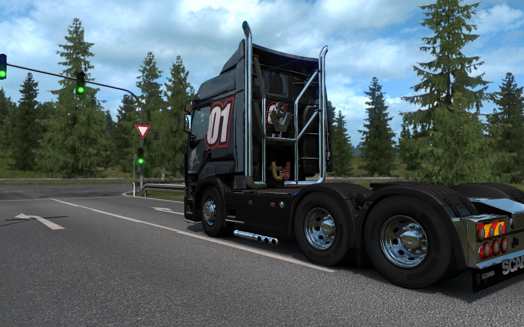 欧卡自制的贼帅的mod车(线上可用)