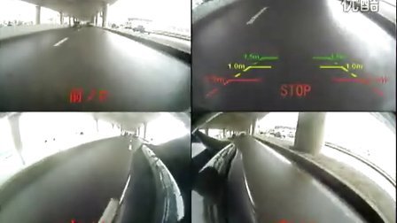 360度全景行车记录仪实拍