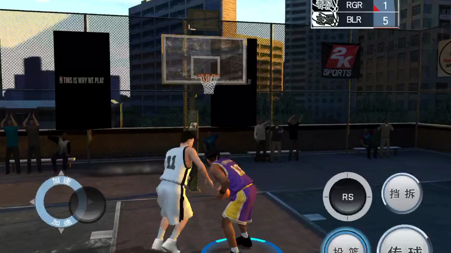 NBA2k姚明单打张伯伦