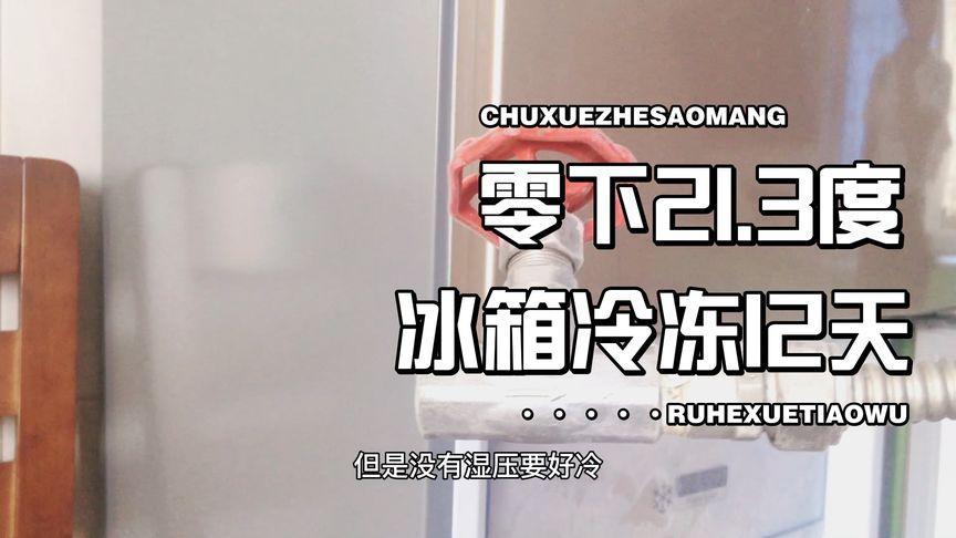 犀皇不锈钢波纹管,零下21.3度的冰箱中,冷冻12会怎样