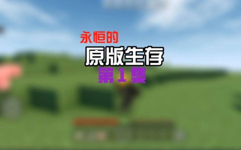 【我的世界】憨憨原版生存第一集