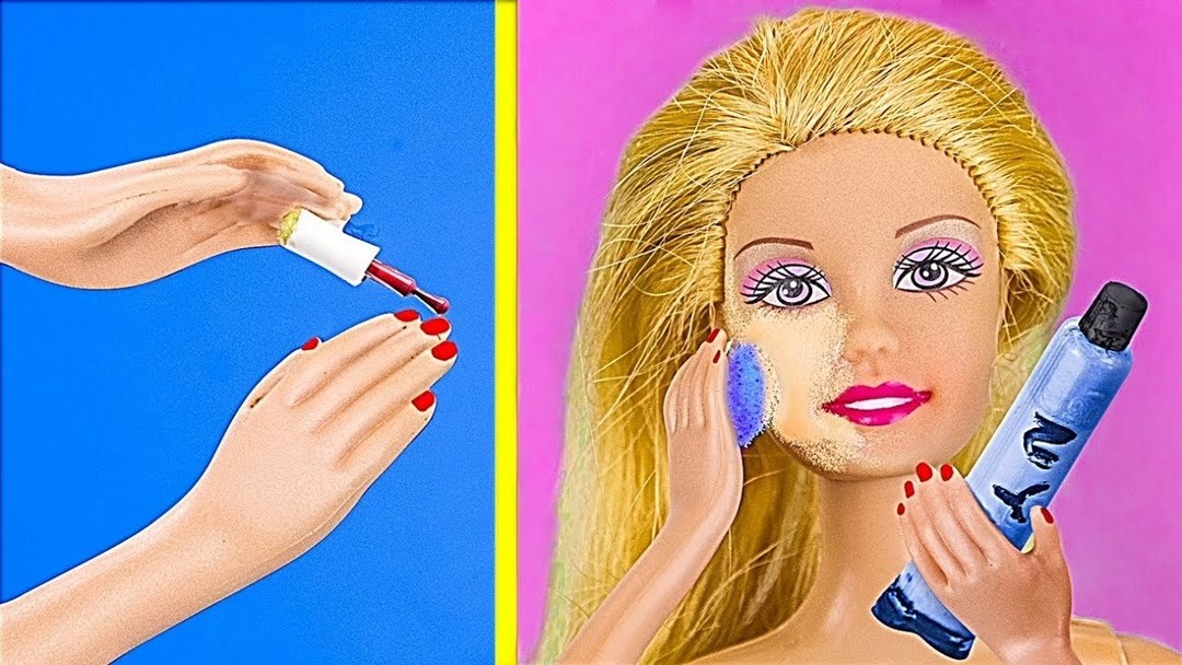 生活小妙招:芭比娃娃最喜欢时尚的东西,我们给她做有趣的用品吧