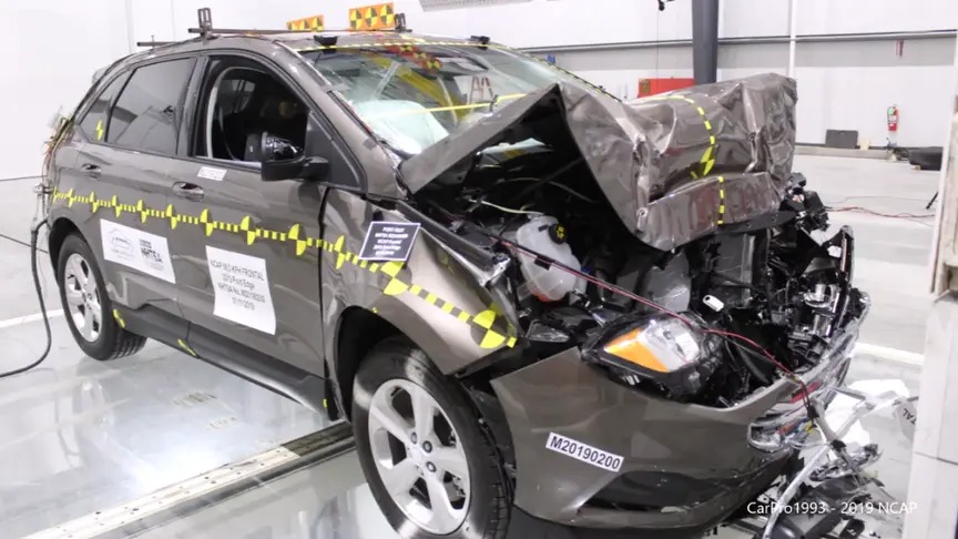 福特锐界Edge做一个碰撞测试,看完买不买自己拿主意