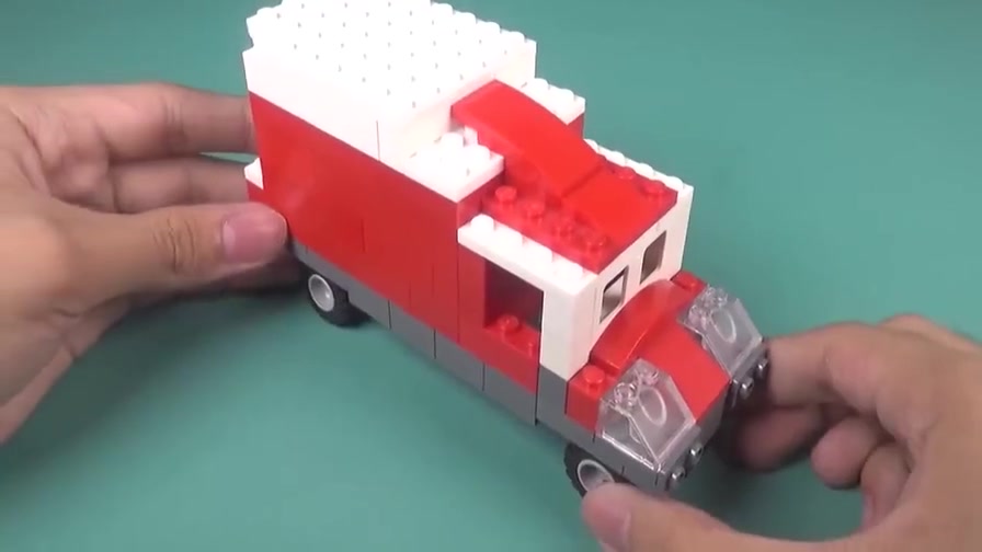 启蒙益智 玩具拼装积木卡车