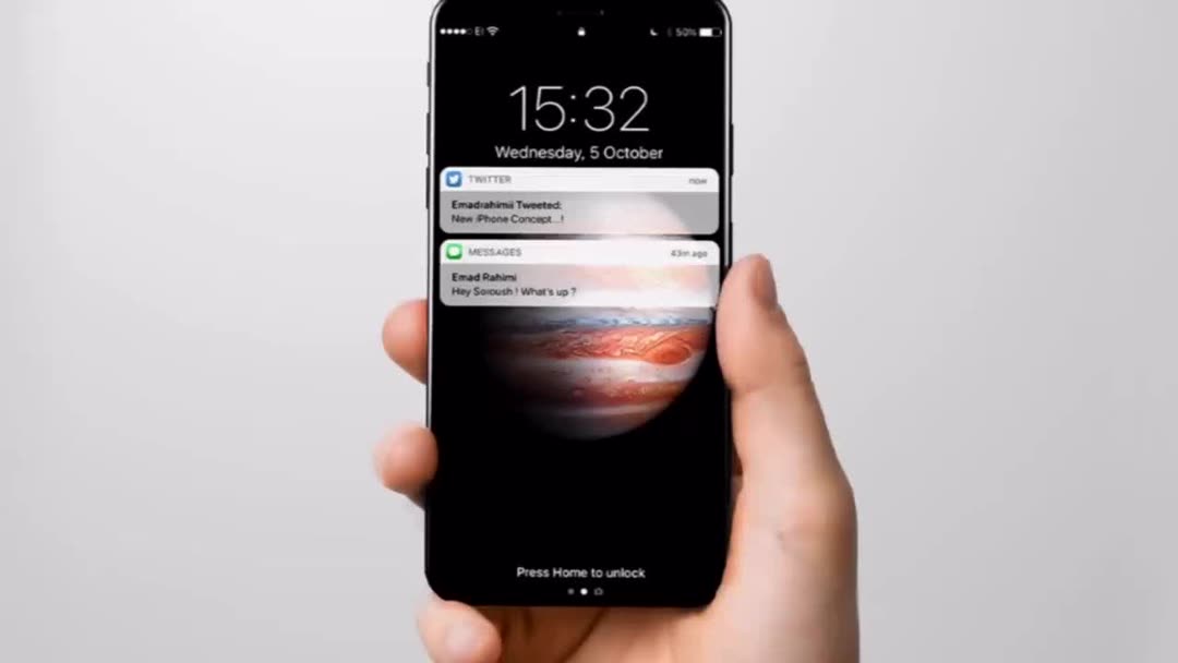iPhone8最新Home键设计!