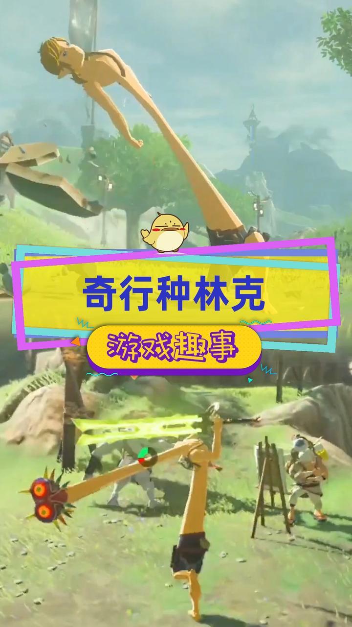 .塞尔达传说旷野之息 海拉鲁小霸王?奇行种林克!不知道...