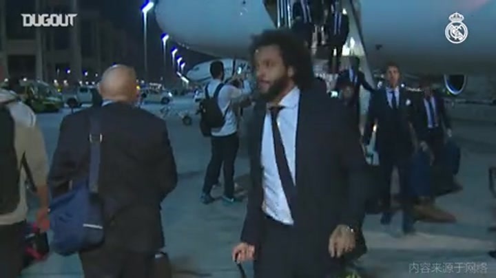 男模队出征!皇马全队抵达沙特 这颜值分分钟舔屏