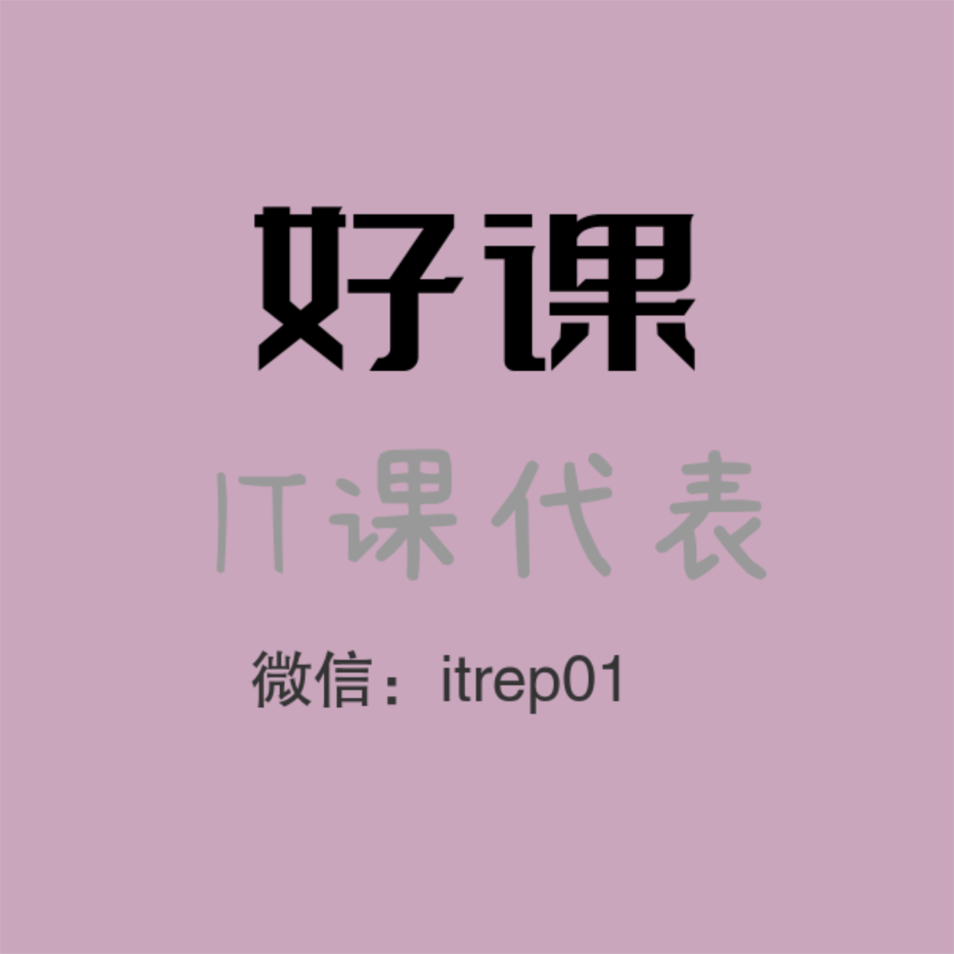 IT课代表 