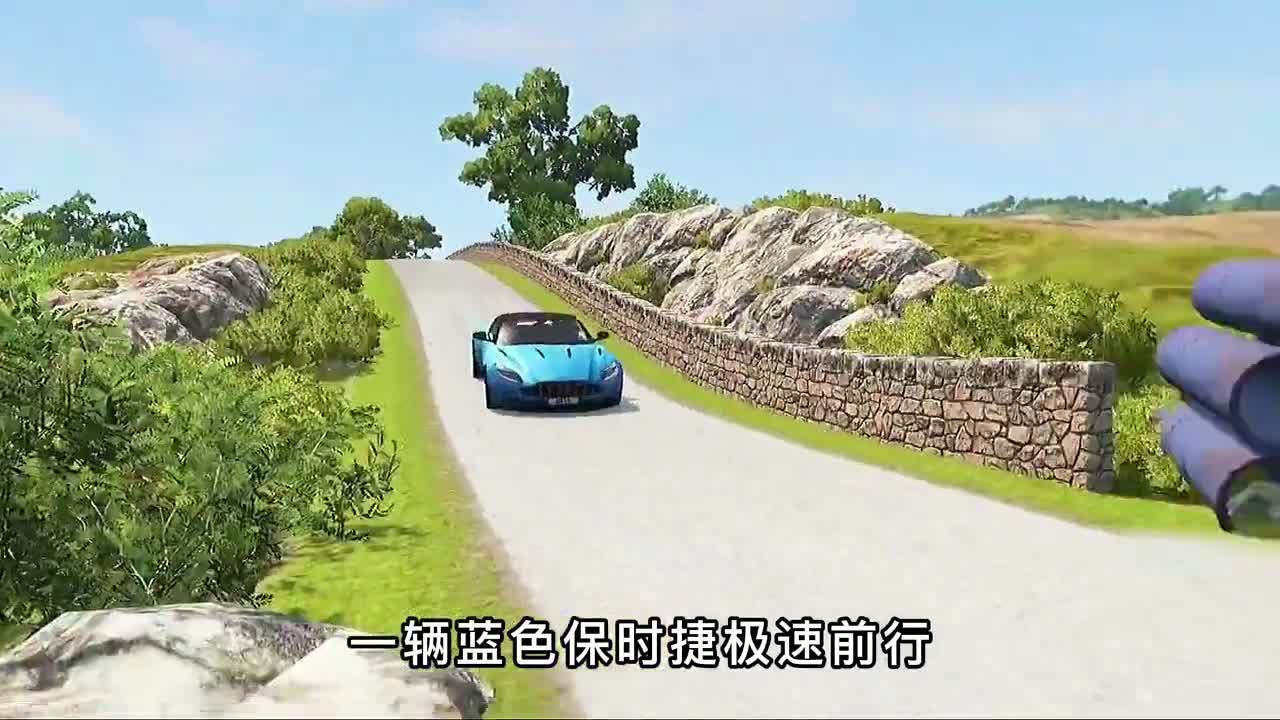 模拟器:一座奇特的大桥出现在小河之上,哪些车辆能顺利通过?