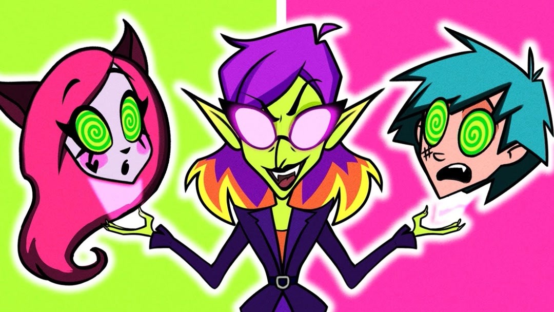 高中生动画:老张恋爱后性情大变,竟然化身吸血鬼女王!