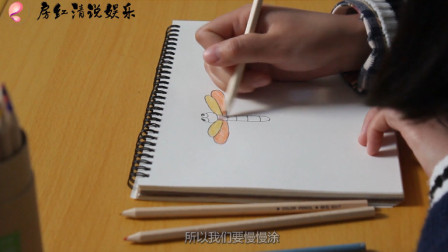 初学绘画的小伙伴看过来了,漂亮又简单的简笔画蜻蜓慢动作教程,一看...