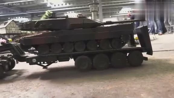 RC遥控坦克和各种军事车辆模型,外观逼真,太酷炫了
