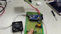 STM32单片机按键控制LED+风扇