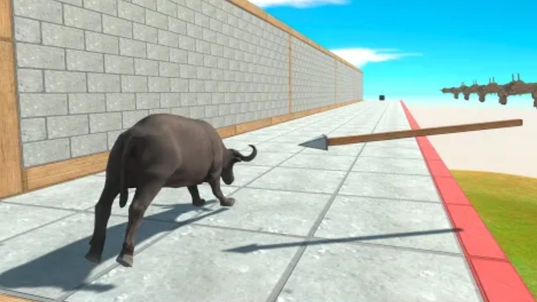 动物战争模拟器:动物们挑战苍穹炮,一箭穿心