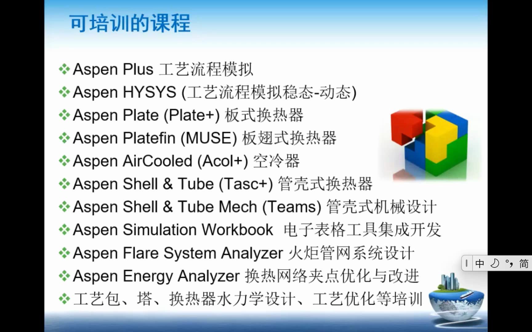 化工设计aspen初步学习1