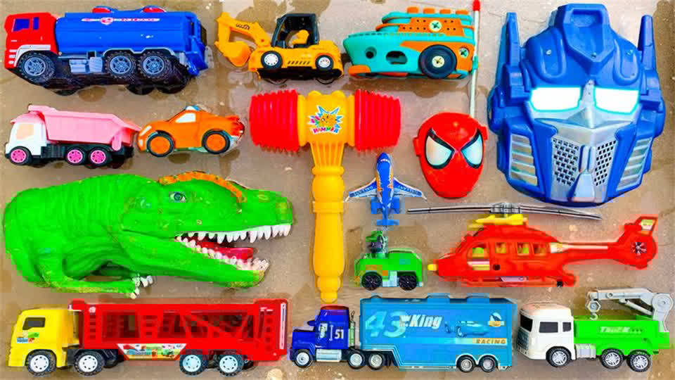 儿童玩具车合集:启蒙早教玩具 ,汽车玩具动画,玩具工程车