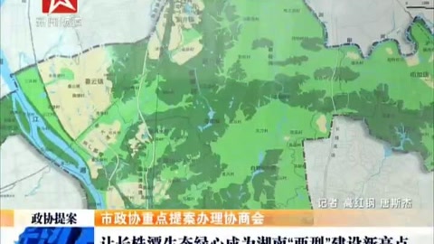 市政协重点提案办理协商会