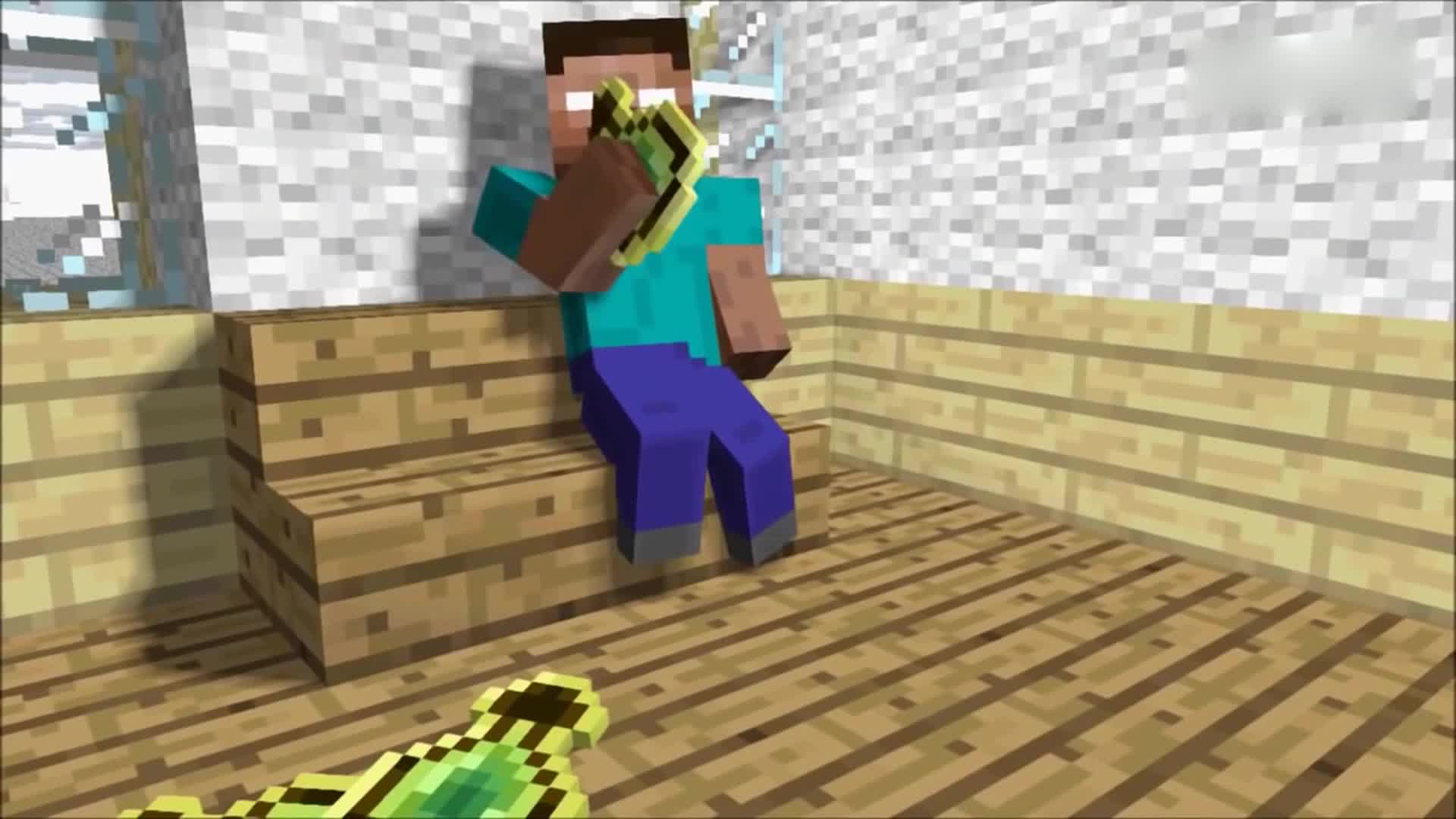 我的世界MC动画-小时候就是个恶魔!Him的一生